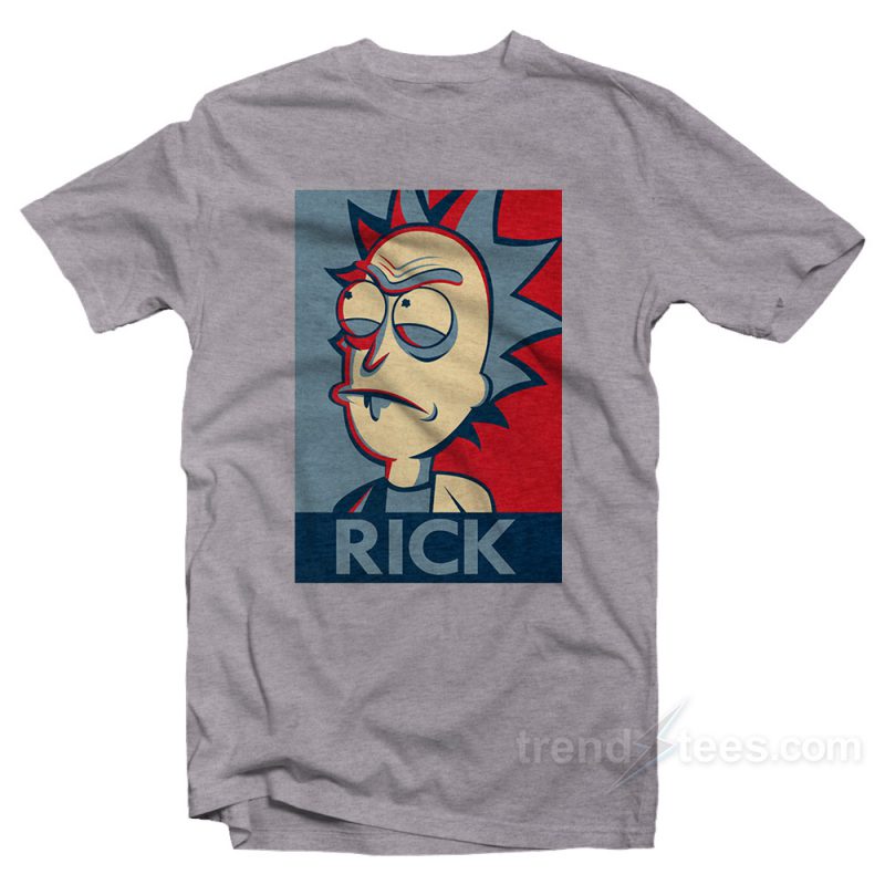 Rick Sancez T-Shirt Rick Morty Merchandise - Trendstees.com
