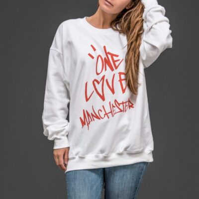 Ariana Grande One Love Manchester Sweatshirt For Women's or Men's