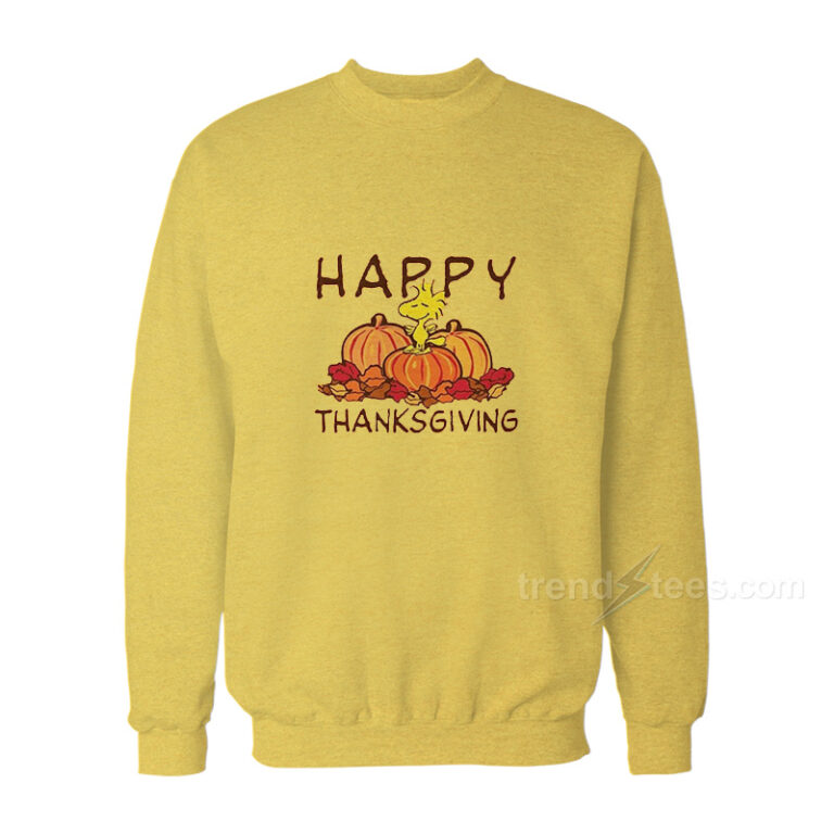 Happy Thanksgiving Sweatshirt For Women's or Men's