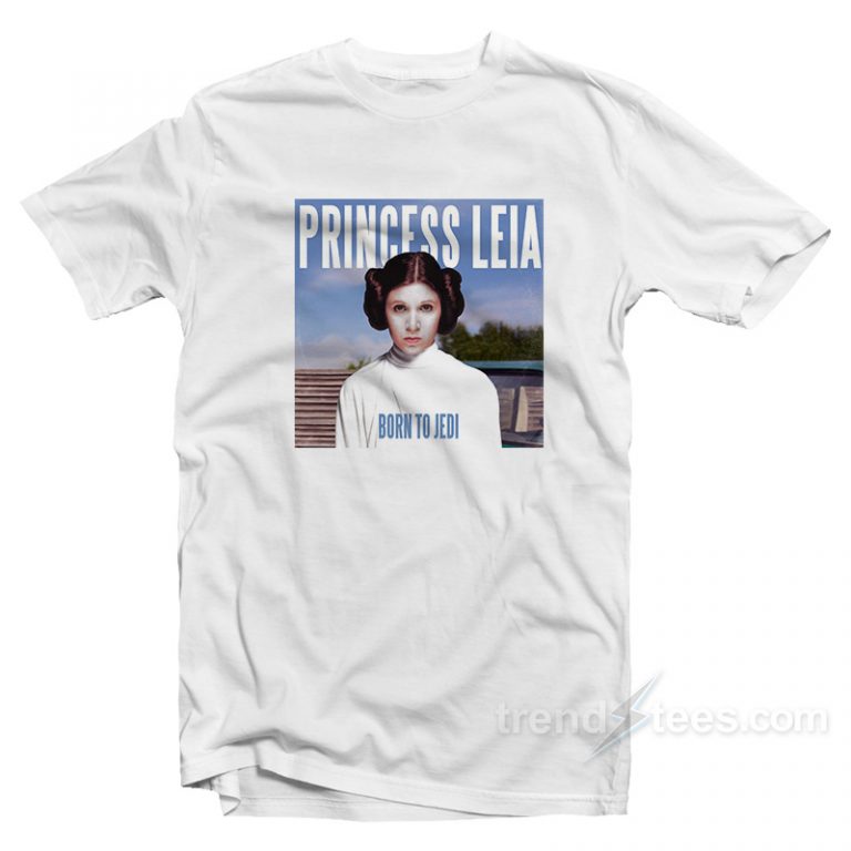 Star Wars Princess Leia Lana Del Rey Born To Die Album Cover Parody T-Shirt