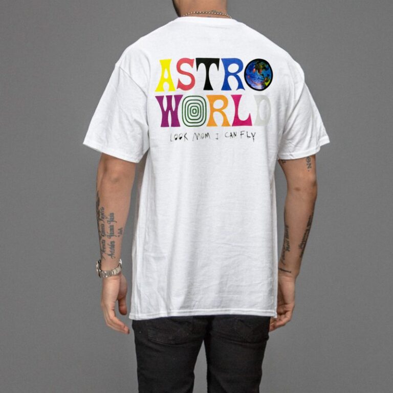 Travis Scott Astroworld Look Mom I Can Fly T Shirt Unisex Trendstees
