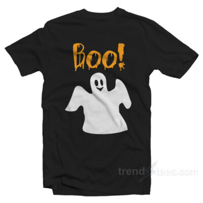 Boo Ghost Shirt Halloween Shirt For Adults - Trendstees.com
