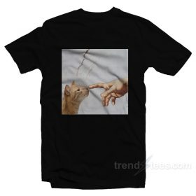 Get It Now God Created Cats T-Shirt - Trendstees.com