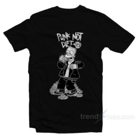 Get It Now Homer Simpson Punk Not Diet T-Shirt - Trendstees.com