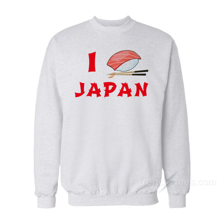 Get It Now Japan Pride Sushi Sweatshirt - trendstees.com
