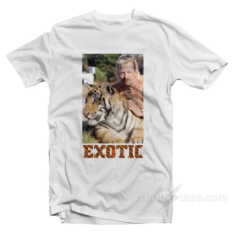 Get It Now Joe Exotic Tiger T-Shirt - Trendstees.com