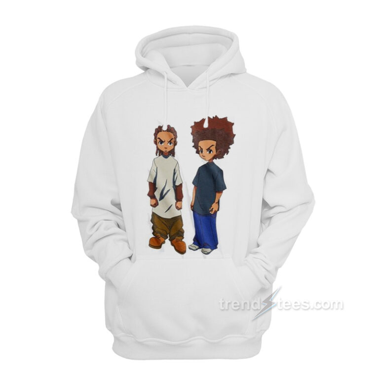 The Boondocks Riley And Huey Hoodie - Trendstees.com