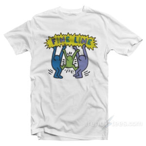 Fine Line Keith Haring Inspired T-Shirt - Trendstees.com