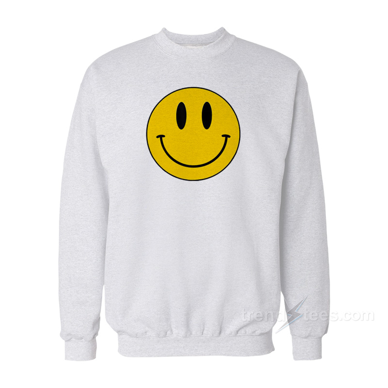 Mr. Happy Smiley Smile Face Sweatshirt - trendstees.com