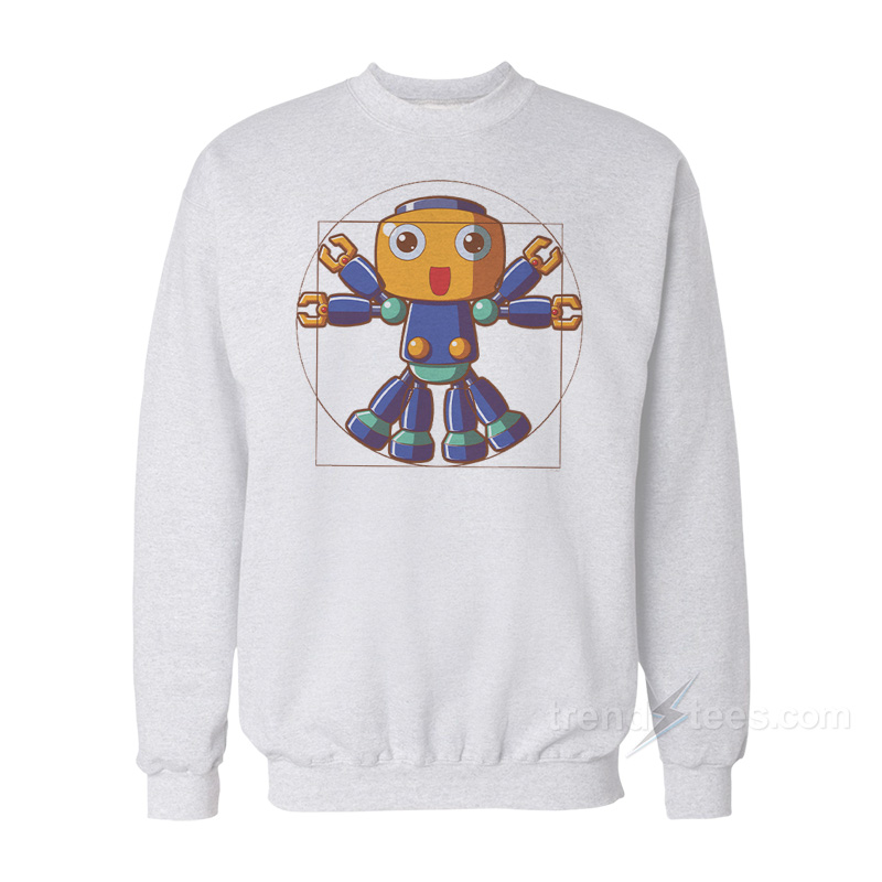 Vitruvian Servbot Sweatshirt For Sale - trendstees.com