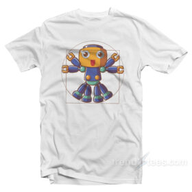 Vitruvian Servbot T-Shirt For Sale - Trendstees.com