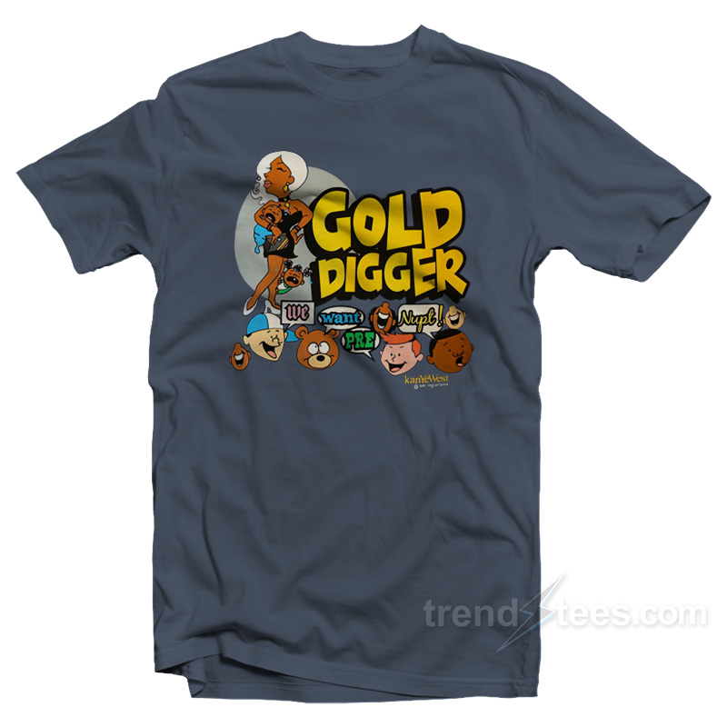 Kanye West Good Music Records Angel T-Shirt - TrendsTees.com