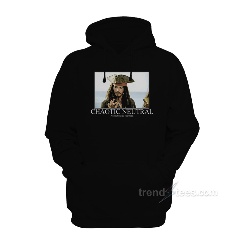 Jack Sparrow Chaotic Neutral Hoodie - Trendstees.com