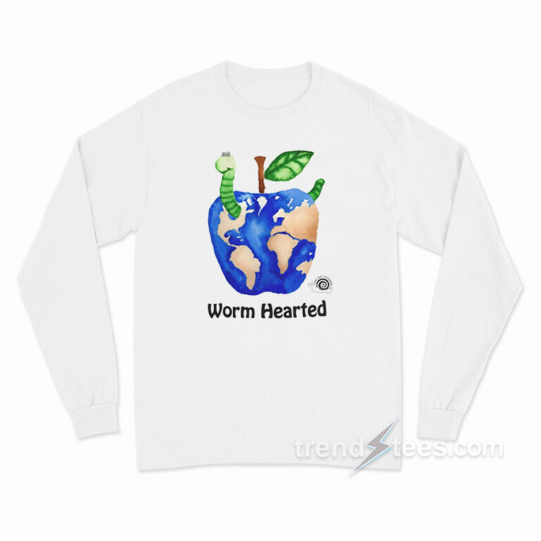 Worm Hearted Long Sleeve Shirt - Trendstees.com