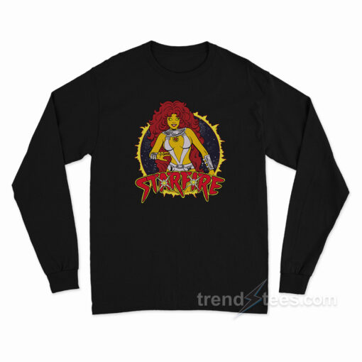 DC Comics Starfire Long Sleeve Shirt - Trendstees.com