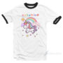 Ketamine Unicorn Horse Funny Ringer Shirt - trendstees.com