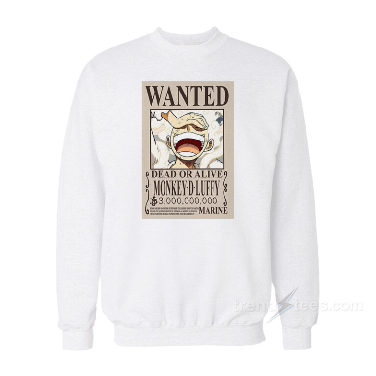 Anime One Piece Monkey D. Luffy Gear 5 Son God Nika Wanted Poster Cheap ...