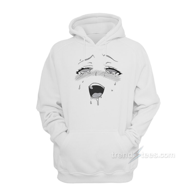 Manga Ahegao Face Anime Hentai Hoodie - Trendstees.com