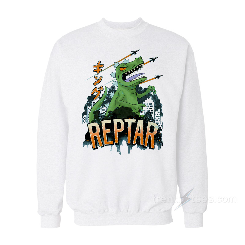 Reptar Godzilla King Of The Dinosaurs Sweatshirt - Trendstees.com